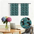 Bernese Mountain Dog and Wildflower Blackout Curtains,Triple Weaved ...