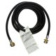 Camco 59123 Propane Brass 4-Port Tee - With 5' and 12' Extension Hoses ...
