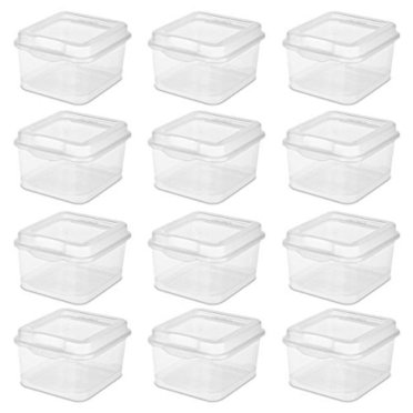 Sterilite 12 Gallon Latch, Carry, Locking, Large Plastic Storage Bins ...