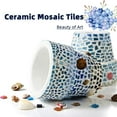 Creative Mosaic Tiles Bag - Irregular Shape Decorative Tiles for Crafts ...