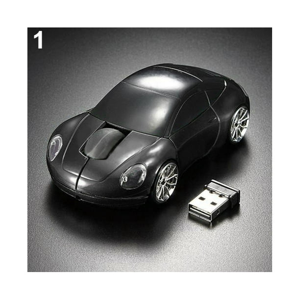 Racing Car Shaped 2.4GHZ Wireless Optical Mouse/Mice USB 2.0 For PC ...