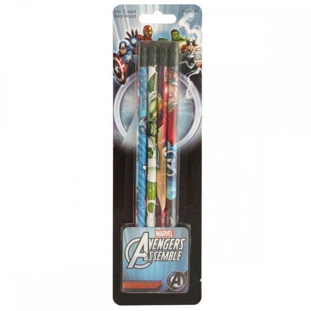 Marvel Avengers Pencil Set SC119 - Walmart.com