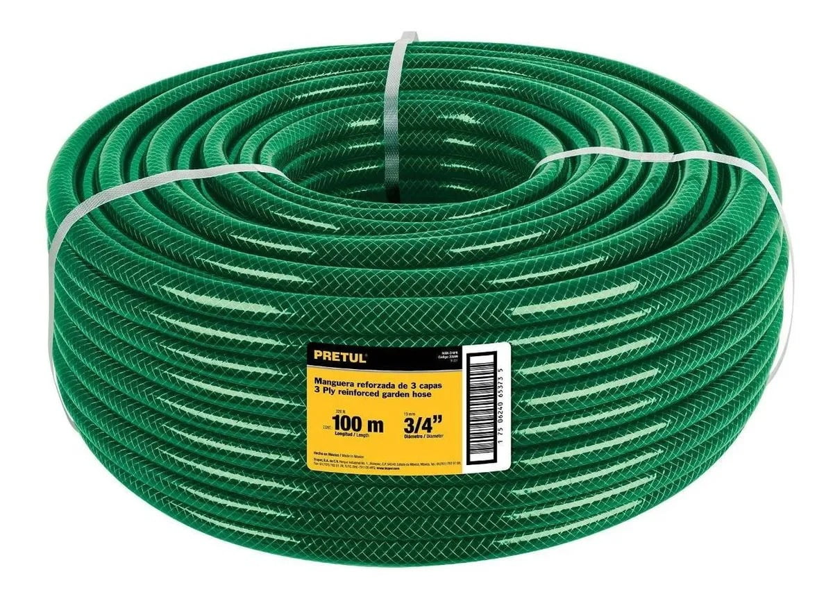 Manguera 3 Capas 3/4'' Pretul 20599 Pretul MAN-3/4PR | Walmart en línea