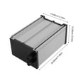 Masteelf Battery Box Outdoor Waterproof Battery Box for Marine ...