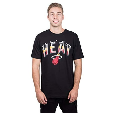 Ultra Game NBA Miami Heat Mens Arched Plexi Short Sleeve Tee Shirt, Black, Medium | Walmart Canada