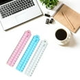 Clear Folding Ruler Drawing Ruler Math Ruler Measuring length 0-30cm ...