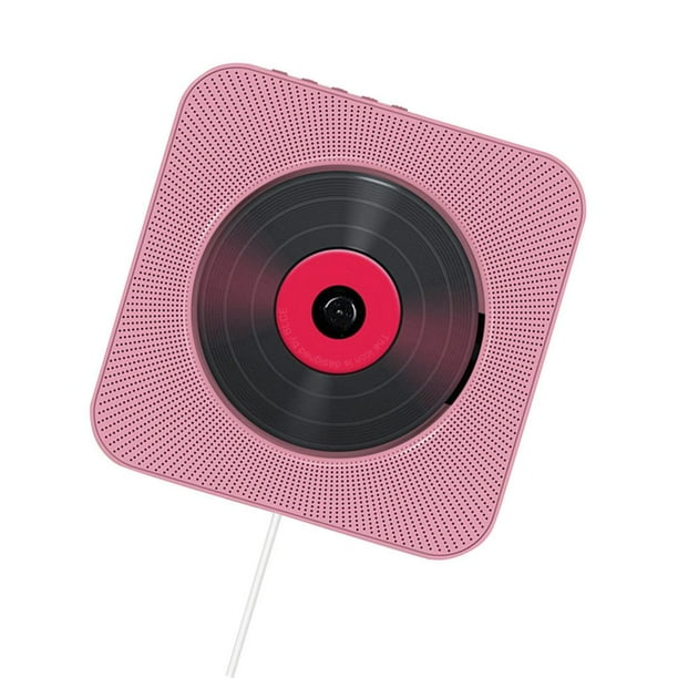 stanreset Bluetooth 4.2 Wall Mounted CD Player with Remote Control ABS ...