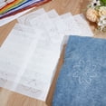 1 Set PET Plastic Drawing Painting Stencils Templates Square Mixed ...