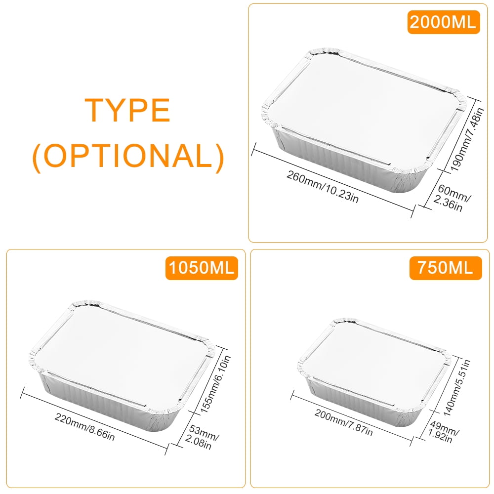 Click here for Meterk Disposable Aluminum Foil Pan Containers Tak... prices