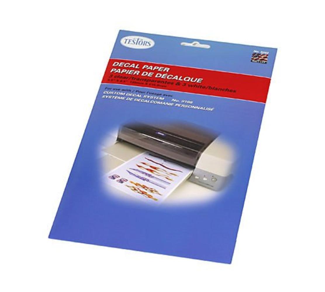 White And Clear Decal Paper By Testors Modeling Supplies By Testors Paints And Supplies white-and-clear-decal-paper-by-testors-modeling-supplies-by-testors-paints-and-supplies