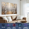 8 Pack Art Acoustic Panels Sound Absorbing Aspen Tree Modern Abstract ...