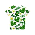 Abcomgle St. Patrick's Day Shirts for Girls Size 14-16 Lucky Hat ...