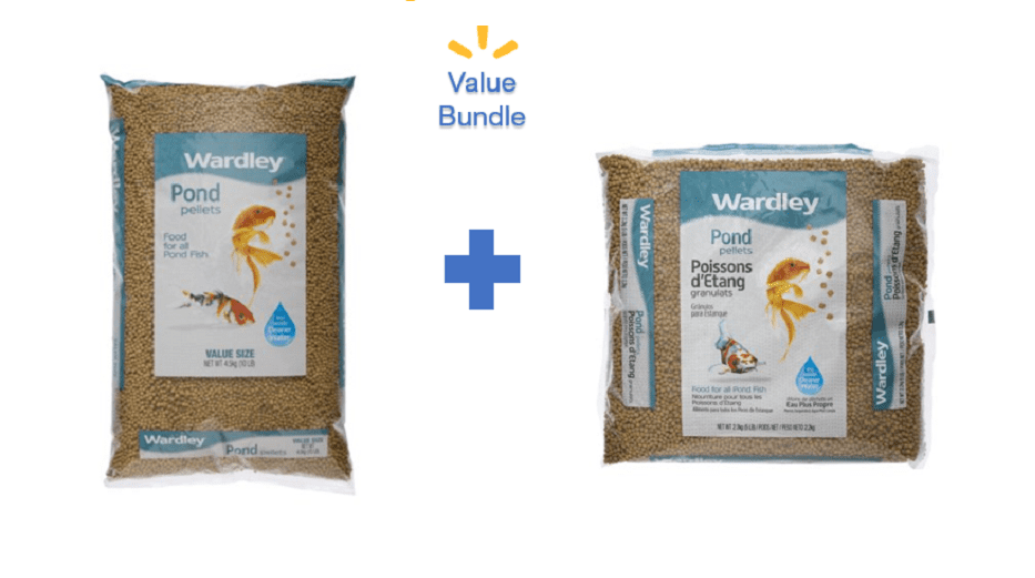 15% off! (15 lbs) Wardley Pond Pellets Koi & Pond Fish Food - Walmart.com