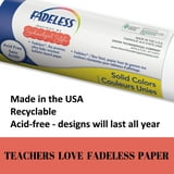 Fadeless Schoolgirl Style Bulletin Board Paper, 48" x 50' Roll, Coral ...