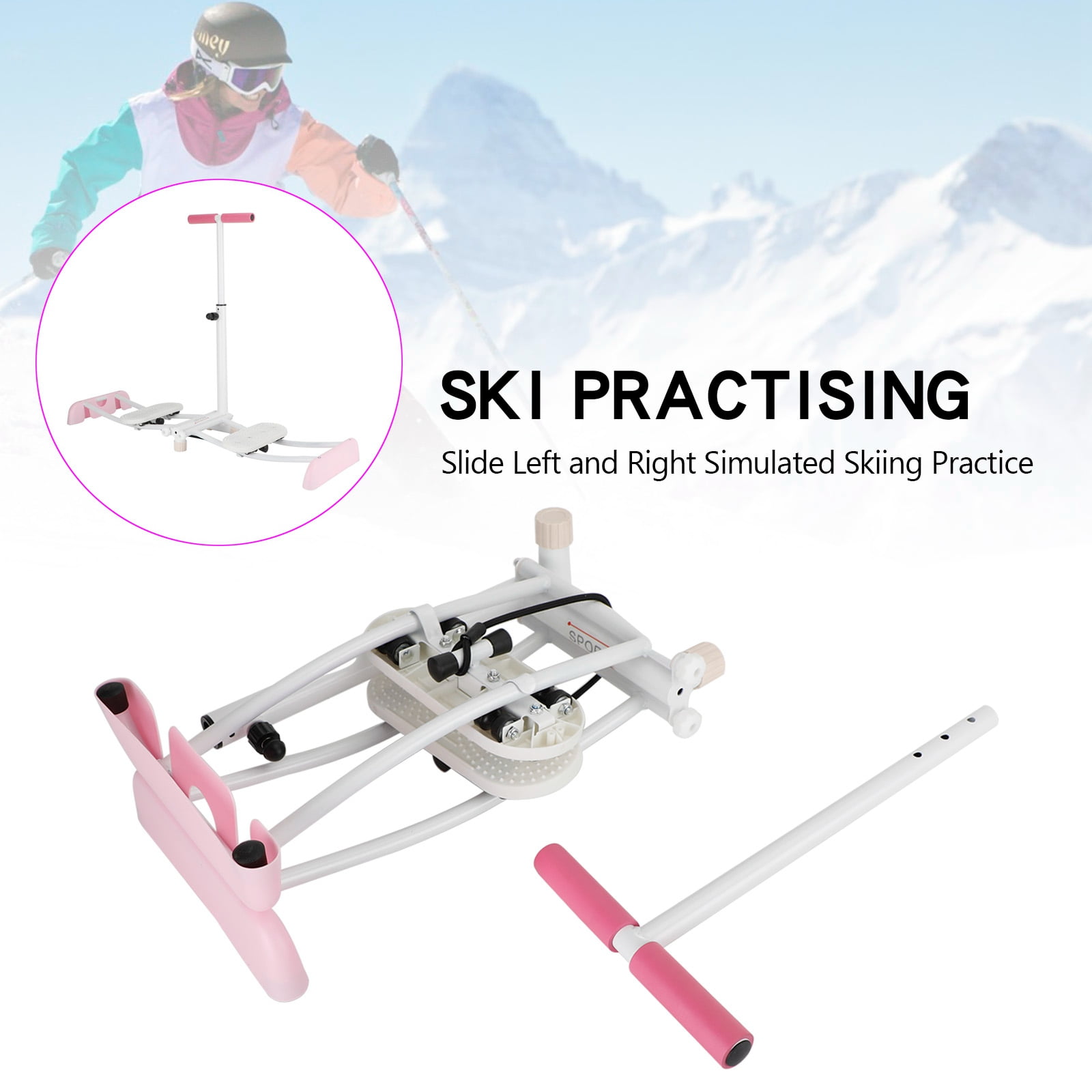 Ski Exercise Machine Leg Exercise Pelvic Muscle Hip Trainer Thigh ...