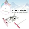 Ski Exercise Machine, Leg, Pelvic Muscle, Hip & Thigh Trainer Exerciser ...