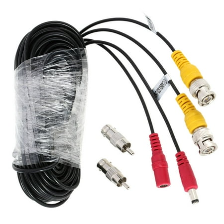 65ft(20m) BNC Video Power Siamese Cable for Camera DVR Kit | Walmart Canada