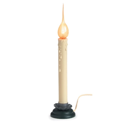 Country Candle Lamp - Electric - Flicker Bulb - 7.5 inches - Walmart.com