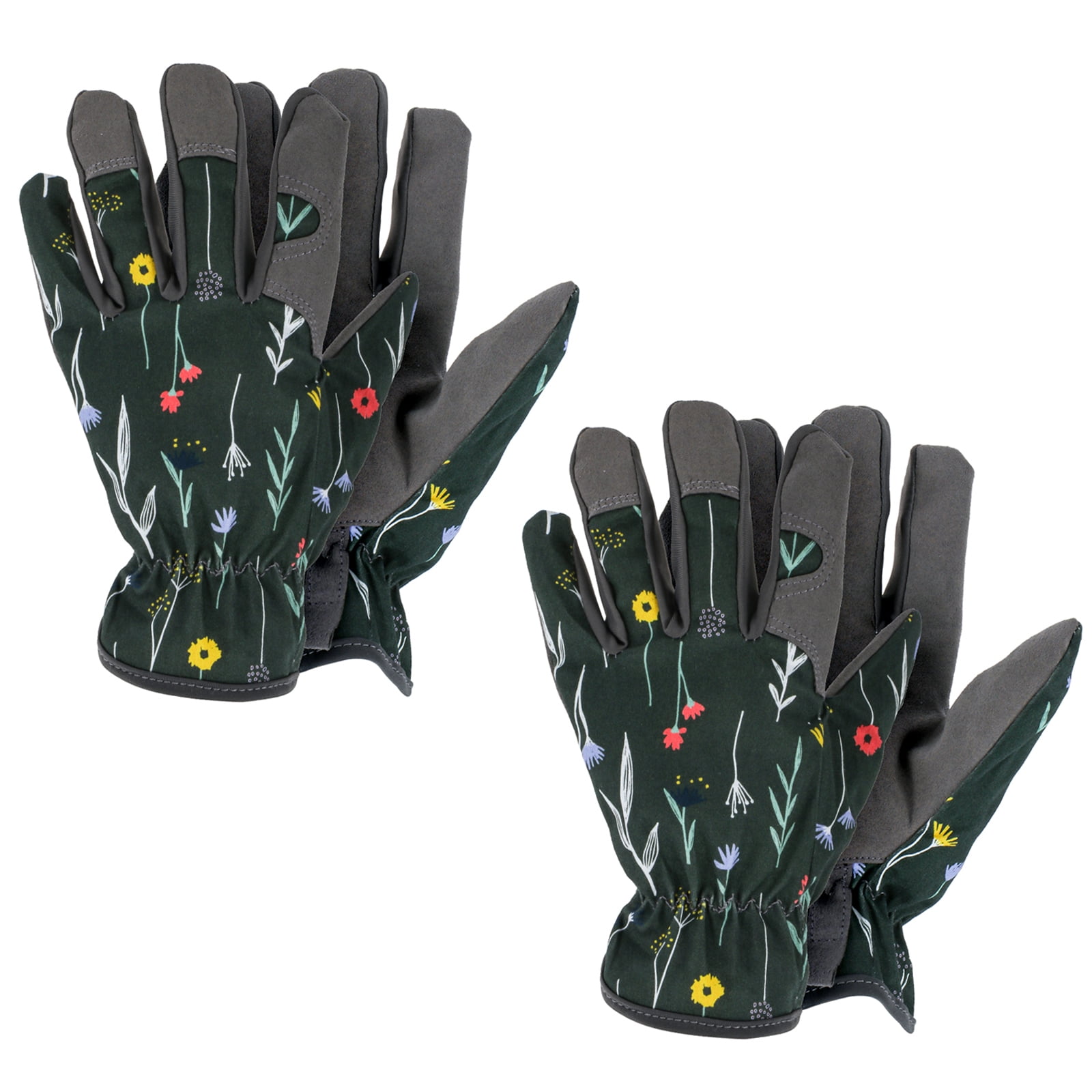 BIGTREE Gardening Gloves Fingertip Grips Lawn Yard Garden Work Gloves ...