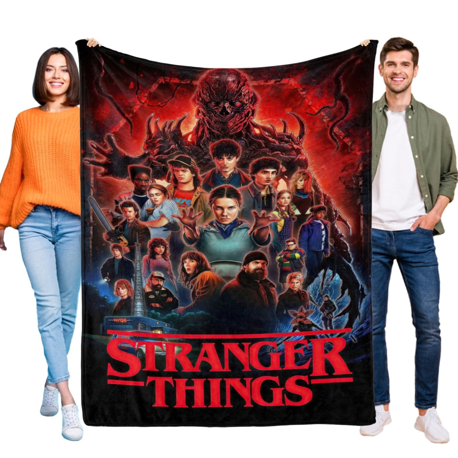 Click here for Unbranded Strange Thing Season 5 Blanket Soft Bed... prices
