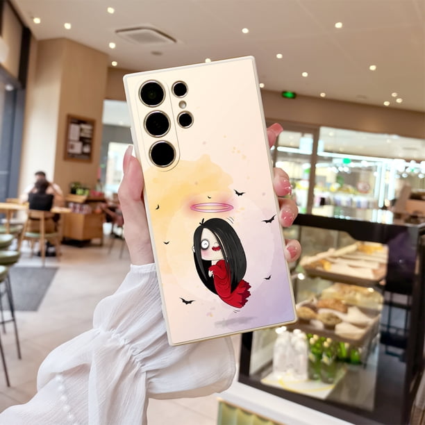 Fundas únicas para teléfonos con ilustraciones florales y de calaveras ...