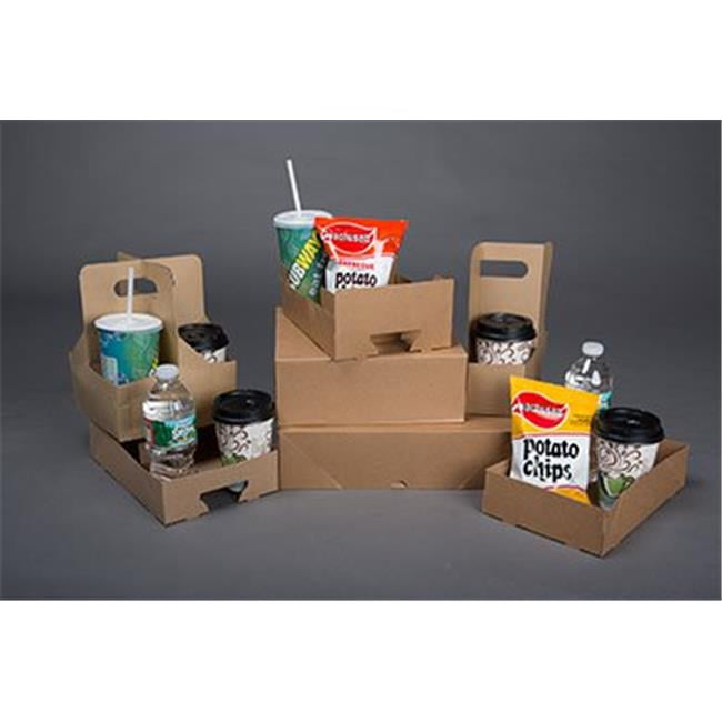 Quality Carton & Converting CT1062B CPC 4-Cup Push Up Holder Model B ...