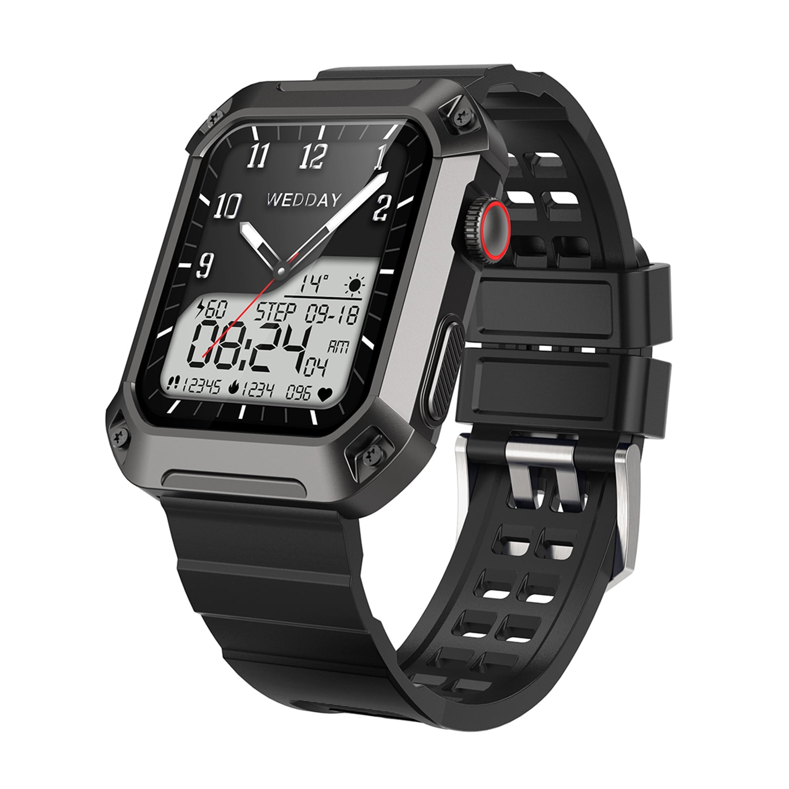 Smartwatch Rogbid TANK Pantalla IPS FullTouch de 1,83 Pulgadas Monitor ...