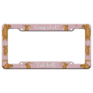 MROW, Cat Meow License Plate Tag Frame, Multiple Colors - Walmart.com