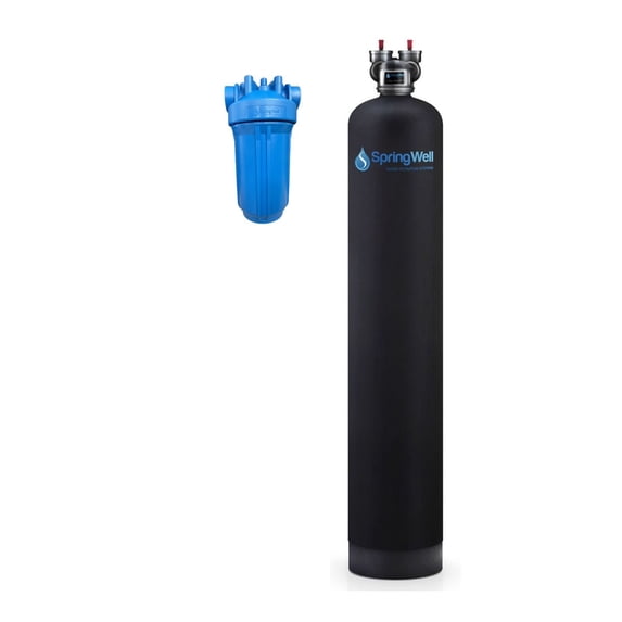 SpringWell Salt-Free Water Filter Softener Descaler System -1-3 ...