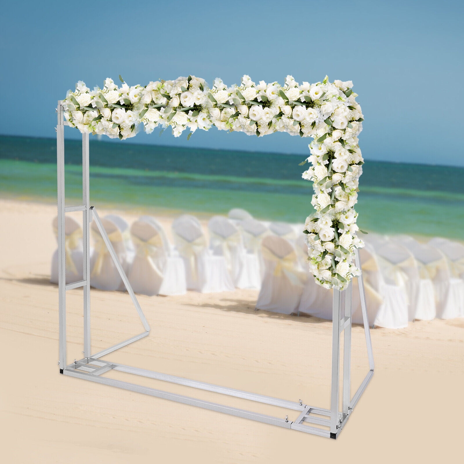 9.8ft Heavy Duty Windproof Wedding/Birthday Backdrop Stand, DIY ...