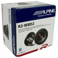 (2) Alpine R2-W8D2 8” 350W RMS Car Audio Subwoofers+Vented Sub Box ...
