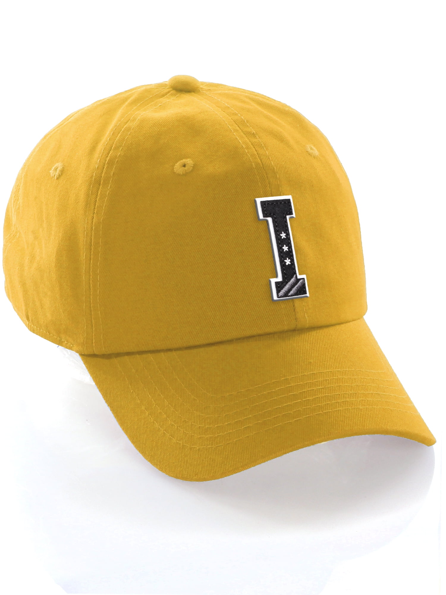 Daxton 3D Custom Alphabet AZ Letter Numbers Initial Baseball Dad Hat ...