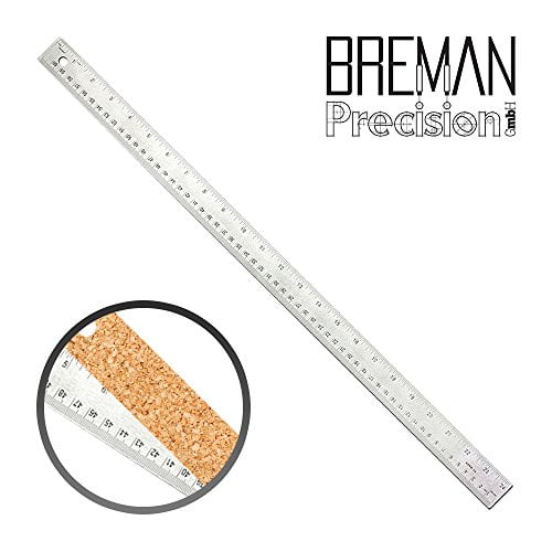 Breman Precision Stainless Steel Metal Rulers | Straight Edge Rulers ...
