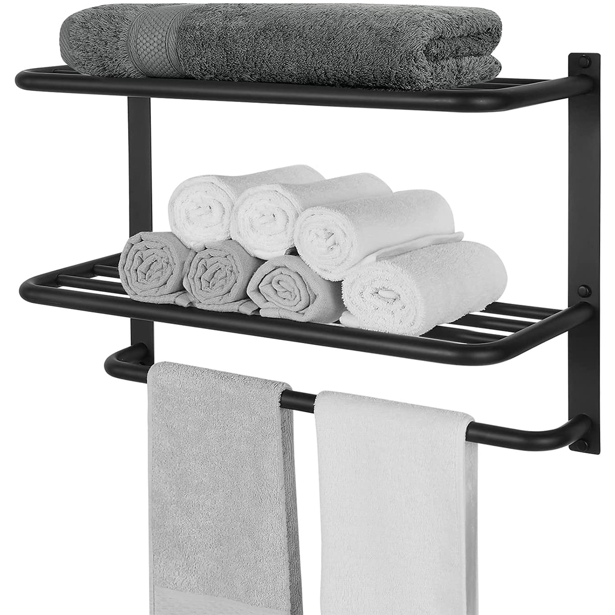 Click here for Ershilou 3-Tier Bathroom Towel Rack Towel Shelf Wi... prices
