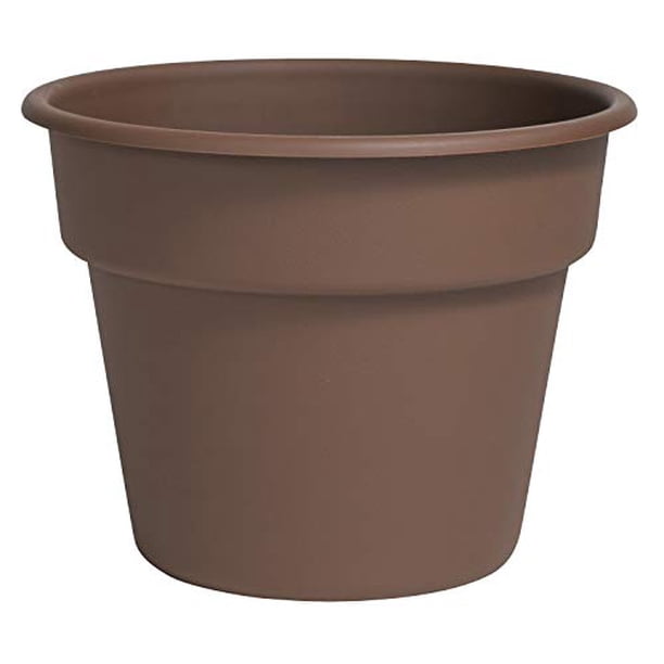 Bloem Dura Cotta Planter 16" Chocolate Brown - Walmart.com