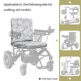 Whosucclay Dustproof Electric Scooter Seat Cover, Electric Wheelchair ...