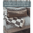 HOME UP FIFTH Checkered Blanket | Checkerboard Pattern Throw Blanket ...