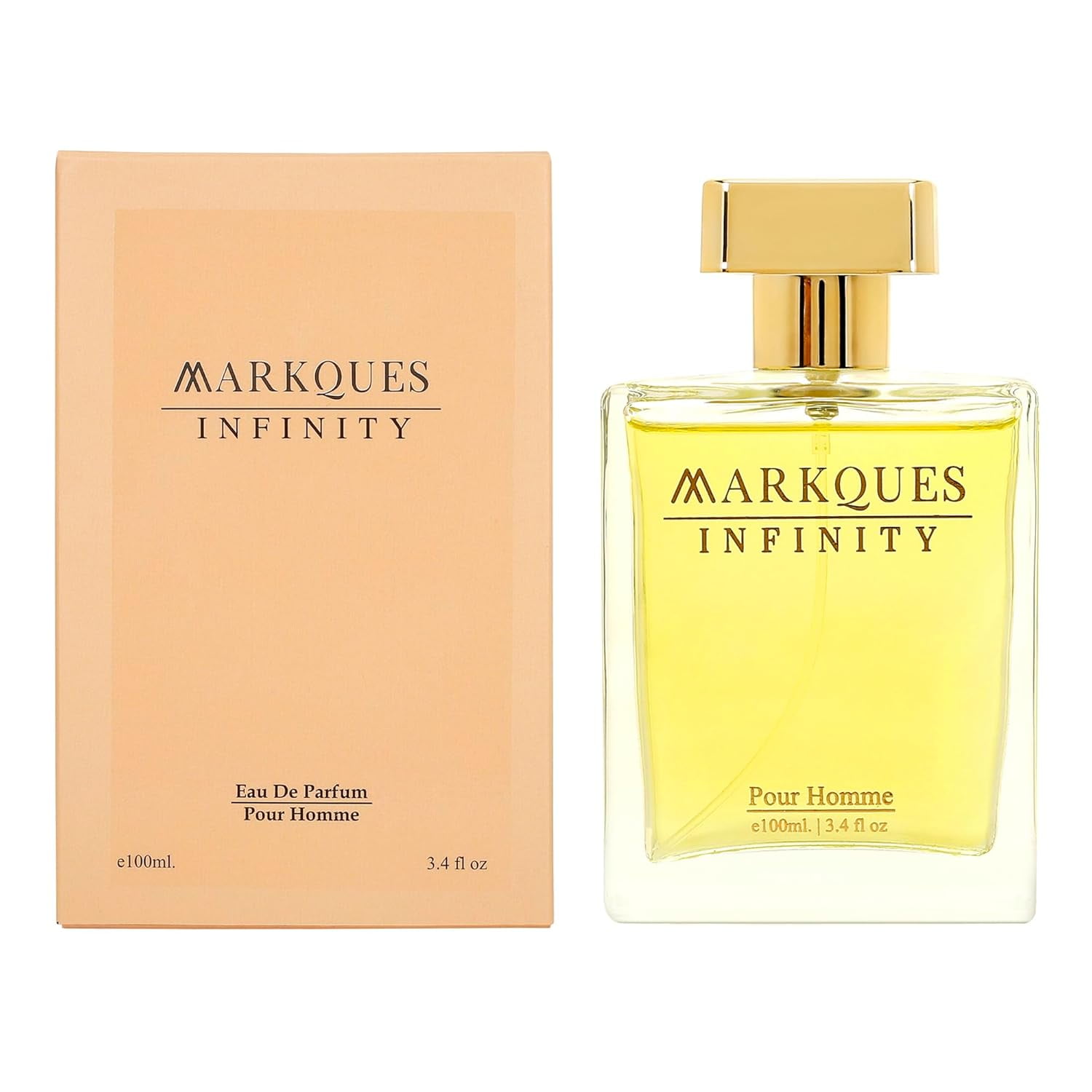 Markques Infinity Pour Homme Eau De Parfum For Men 100ml, 3.4 Fl.oz ...