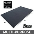 Hyper Tough Garage Mat, 8 ft x 5 ft Waterproof Absorbent Garage Floor ...