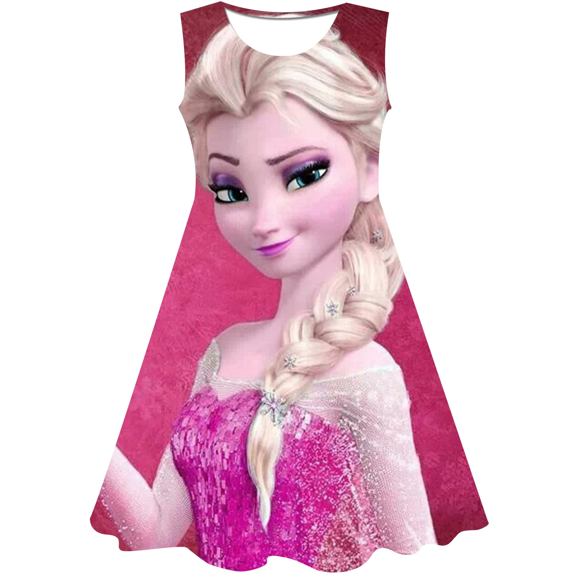 2023 año nuevo estilo Frozen Elsa dibujos animados 3D estampado niños ...