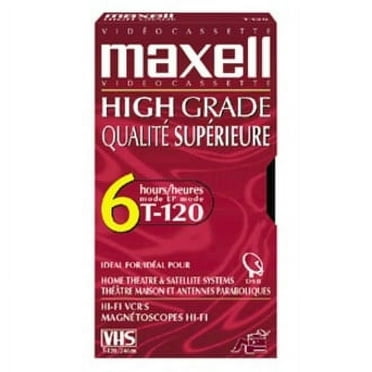 Maxell Standard VHS Videocassette - Walmart.com
