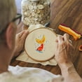 1Set 4 Sheets 11.6x8.2 Inch Stick and Stitch Embroidery Patterns ...
