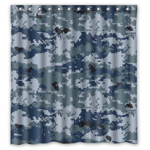 Hellodecor Navy Camo Military Army Soldier Uniform Camouflage Woodland