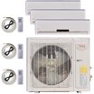 3 Zone Multi Zone Mini Split Ductless Air Conditione Tri Zone 9000 9000 ...