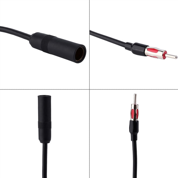 Car Antenna Extension Cord Car Radio Stereo Installation Male To Female ...