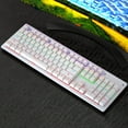 Lizheee One Handed Gadgets 104key RGB Backlit Mechanical Keys Desktop ... Lizheee One Handed Gadgets 104key RGB Backlit Mechanical Keys Desktop ...
