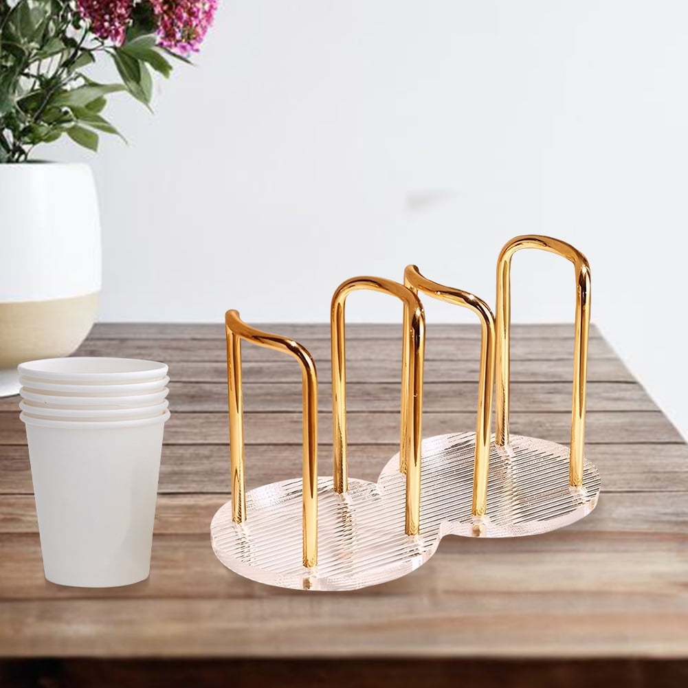 Portavasos papel lujo ligero portavasos desechable portavasos acrílico ...