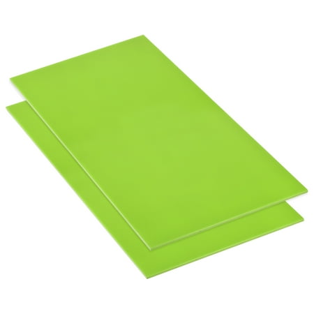 Uxcell PMMA Acrylic Sheets Colored Non Transparent 12x6 Inch Dark Green ...