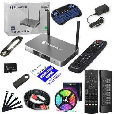 S6 Eilte Ultra Superbox for TV 2025 Fully Loaded, Wireless Voice Remote ...