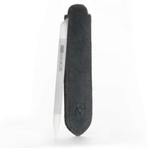 GERMANIKURE Glass Cuticle Pusher & Remover Stick in Leather Sleeve ...